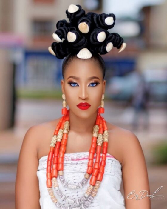 OMASTYLE Bride | NIGERIAN BRIDES TRADITIONAL HAIRSTYLES