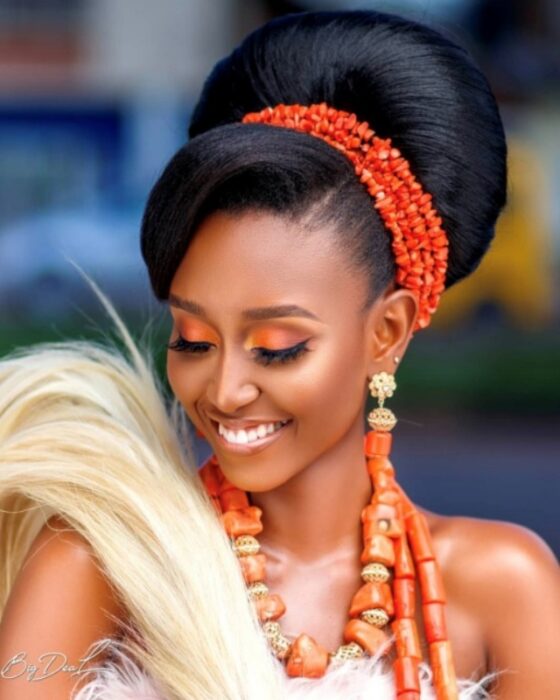 OMASTYLE Bride | NIGERIAN BRIDES TRADITIONAL HAIRSTYLES