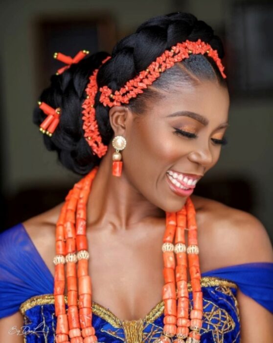 OMASTYLE Bride | NIGERIAN BRIDES TRADITIONAL HAIRSTYLES