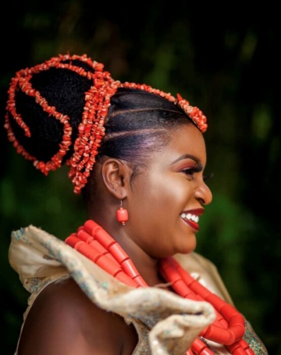 OMASTYLE Bride | NIGERIAN BRIDES TRADITIONAL HAIRSTYLES
