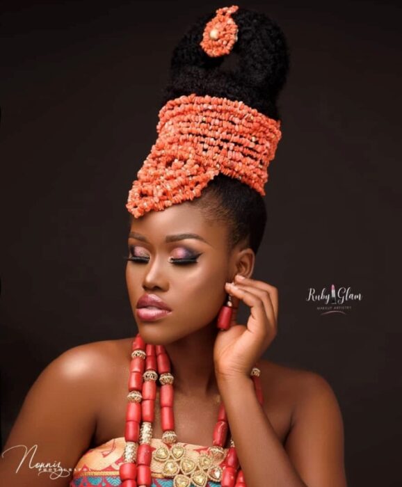 OMASTYLE Bride | NIGERIAN BRIDES TRADITIONAL HAIRSTYLES