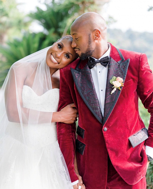 Issa Rae & Louis Diame Marries in The South of France | OMASTYLE Bride